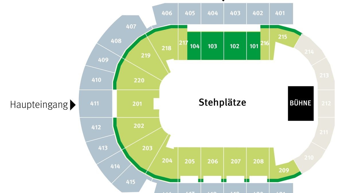 Mercedes Benz Arena Berlin: Kapazität, Saalplan, Plätze – alle Infos