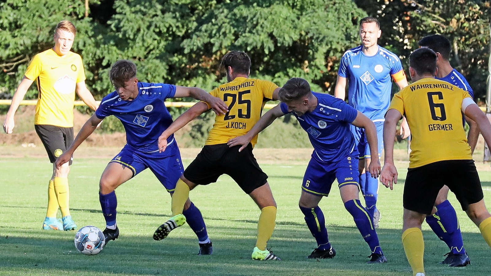 BVG-Spieler Lando Baerwolf mit Star Wars-Geschichte