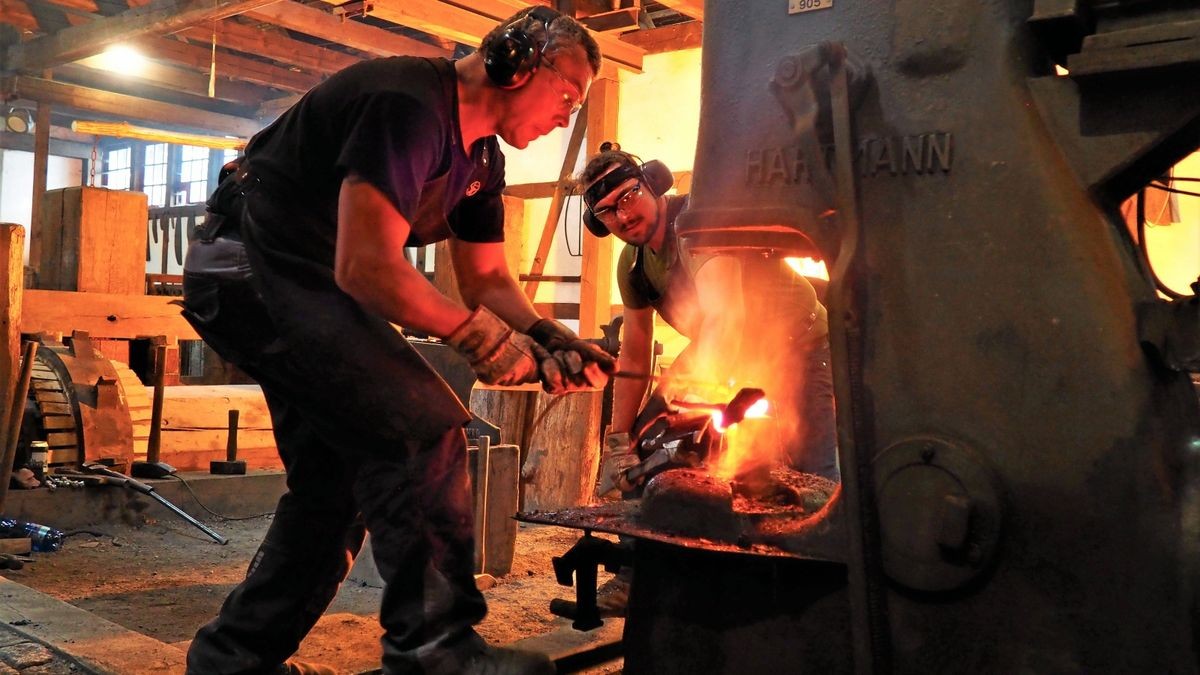Tobiashammer: Glühende Begeisterung für das Handwerk in Ohrdruf