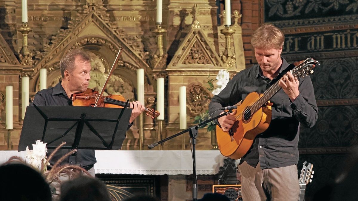 Vief und Fleck begeistern in Apoldas Lutherkirche