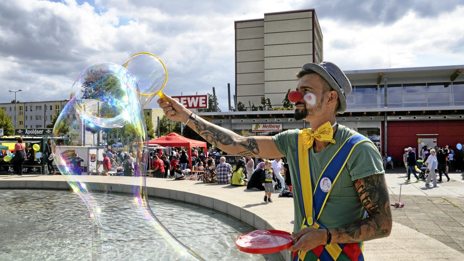 Brunnenfest in Erfurt-Rieth an neuem Ort
