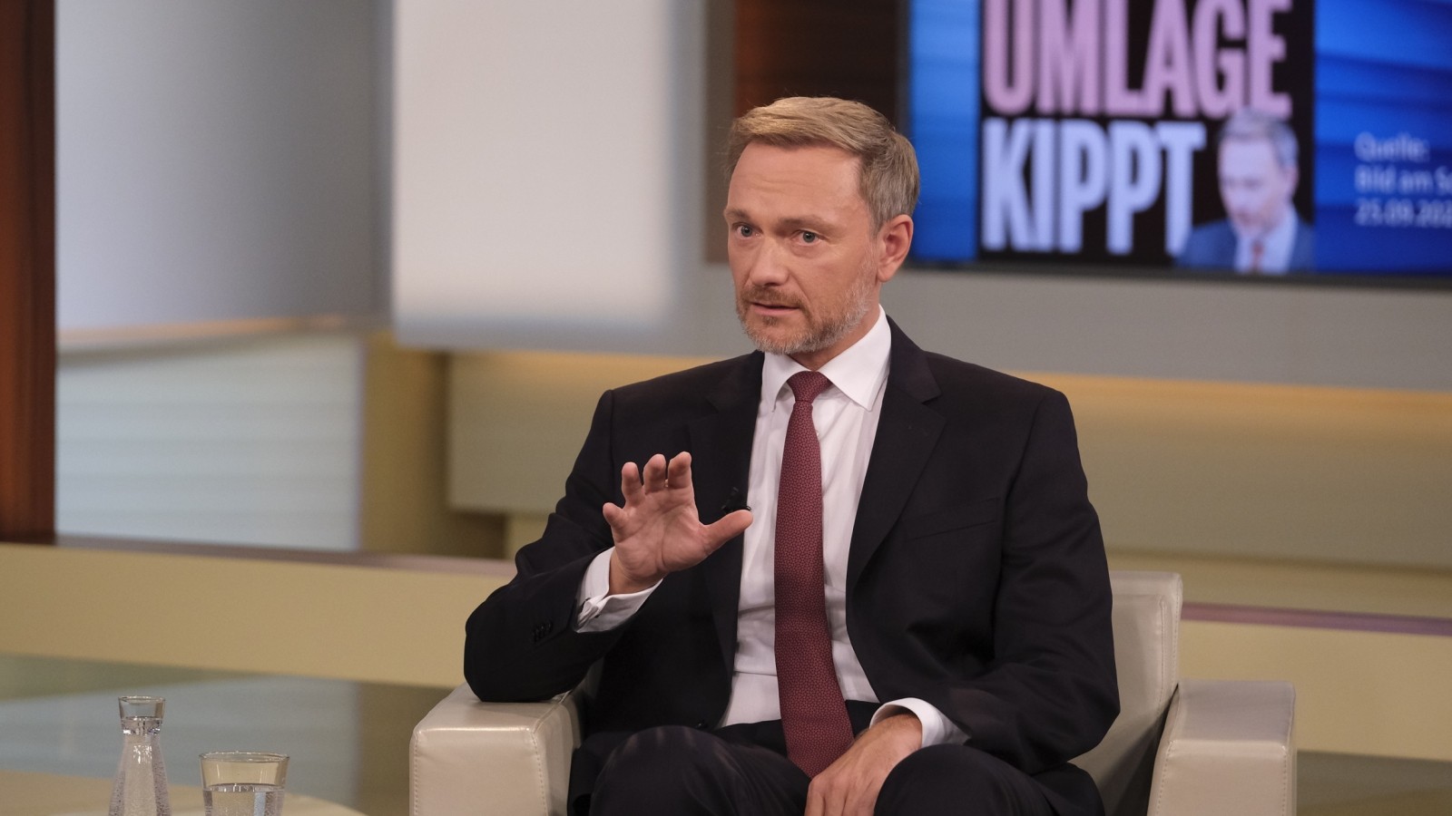 "Anne Will": Lindner warnt - "Gas wird nie mehr so billig wie vor dem ...