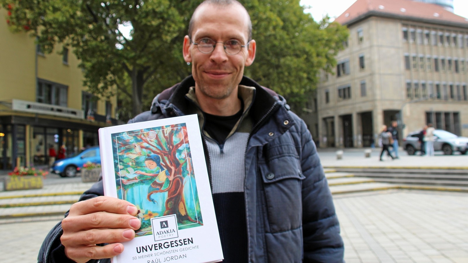 Dass keiner Gedichte liest, erkläre das dem Jenaer Raúl Jordan