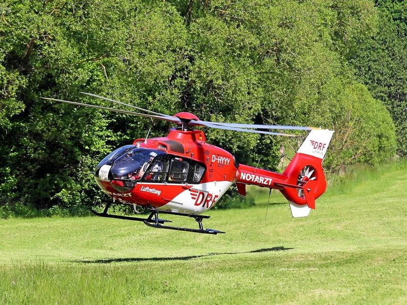 Bad Lauterberg: Feuerwehr und Rettungshubschrauber im Einsatz