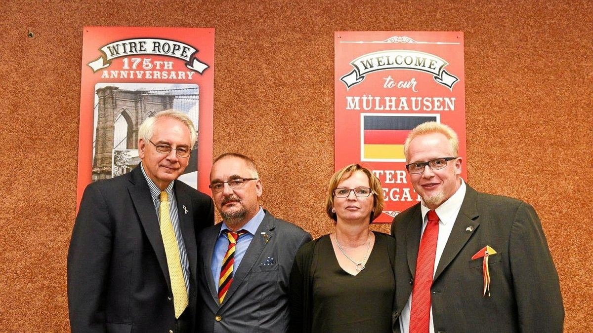 Kontakt zwischen Mühlhausen und Saxonburg soll aufblühen