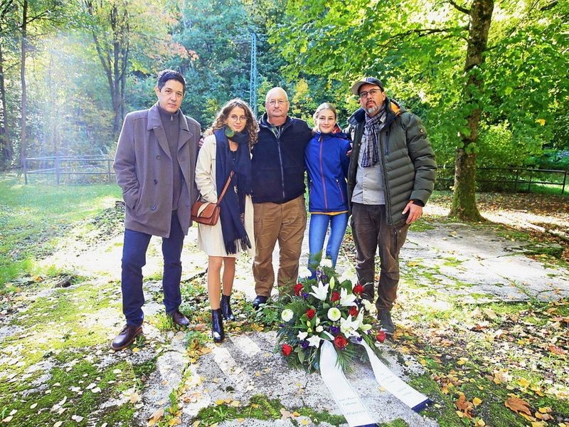 Oscar-Gewinner legt Kranz in Gedenkstätte Mittelbau-Dora nieder