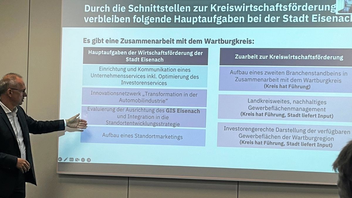 Wirtschaftsförderung in Eisenach braucht eine Neuausrichtung