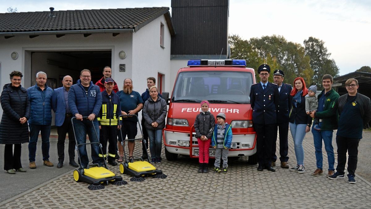 Spenden für lokale Feuerwehren