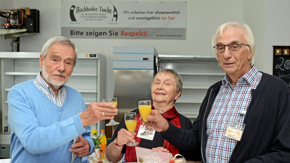 Hochheider Tasche: 20 Jahre Hilfe für die Ärmsten in Homberg