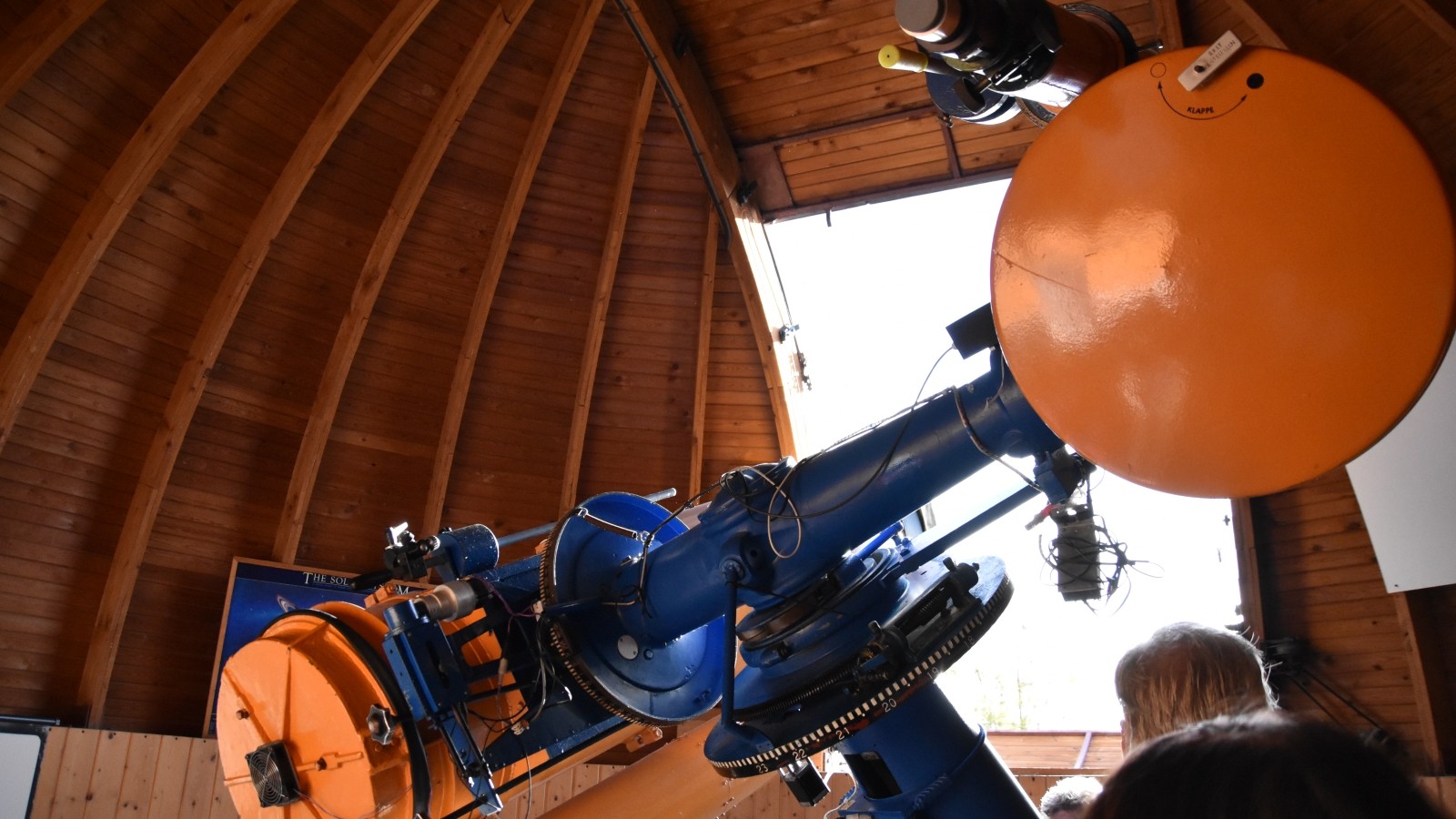 Partielle Sonnenfinsternis in der Sternwarte Kirchheim