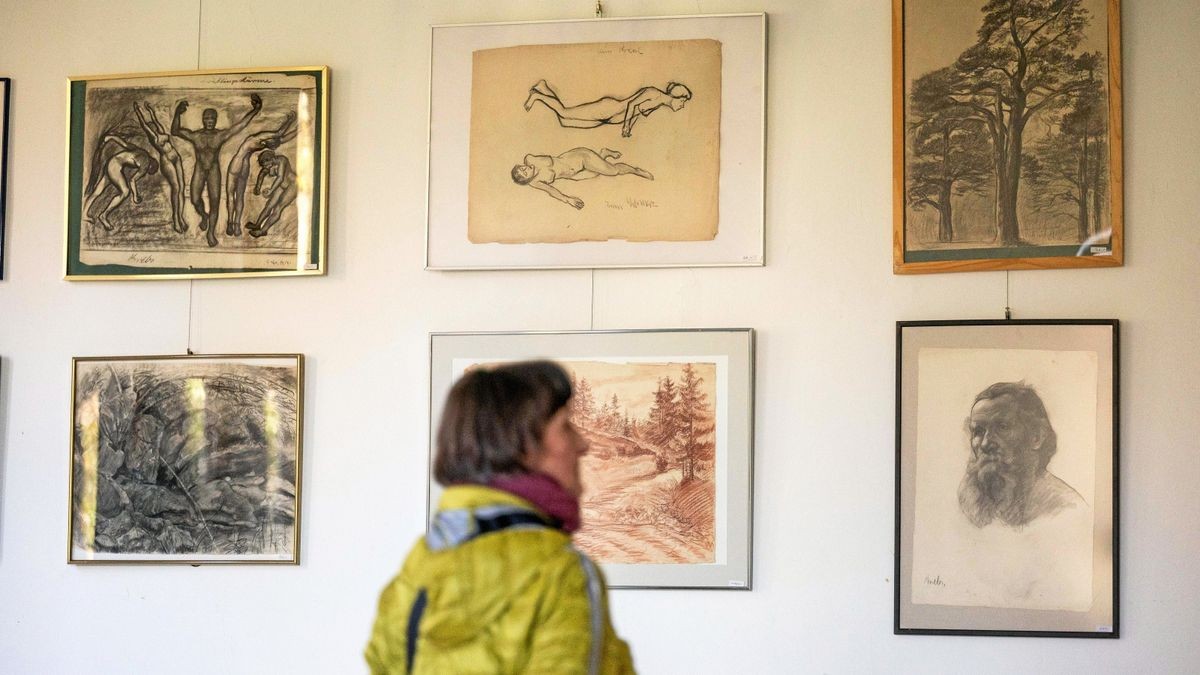 Gedenkausstellung im Hofatelier Niedergrunstedt