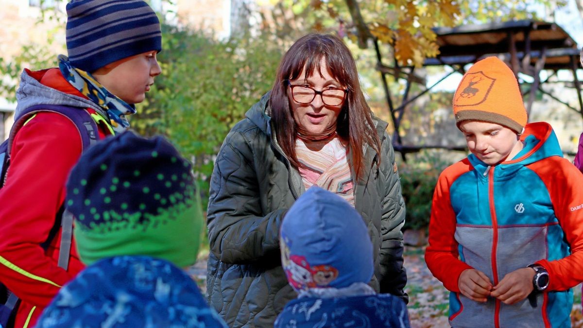 Zwischen Bäumen und Geschichte der Burg Reichenfels in Hohenleuben ...
