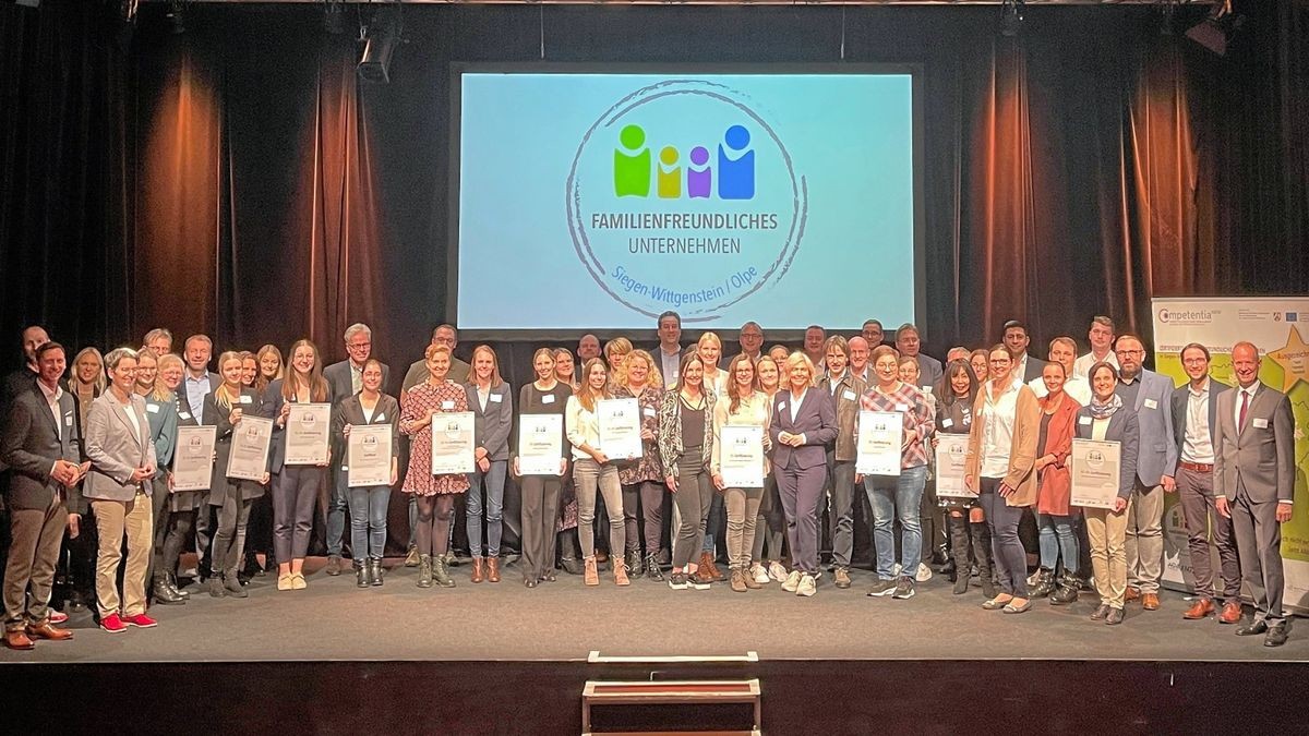 Erndtebücker Firma für Familienfreundlichkeit ausgezeichnet