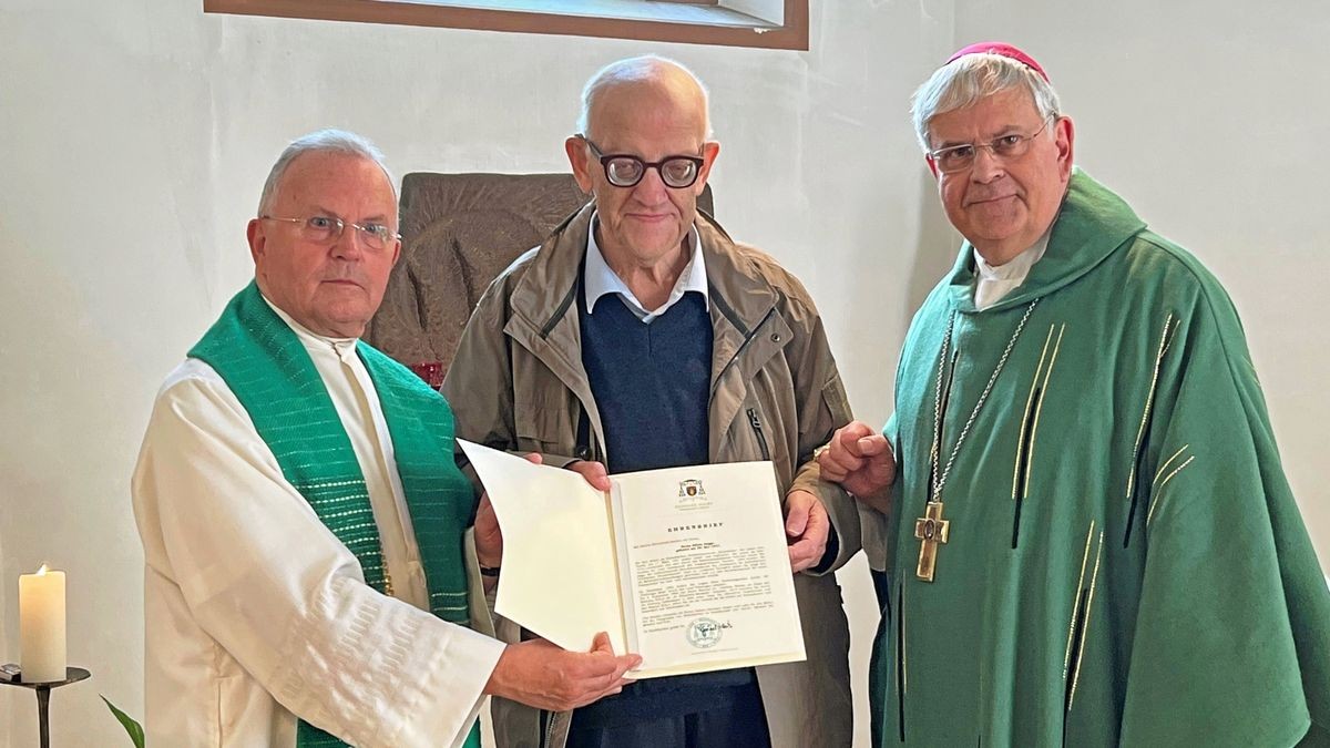 Auszeichnung für Eichsfelder Alfons Rogge aus Niederorschel