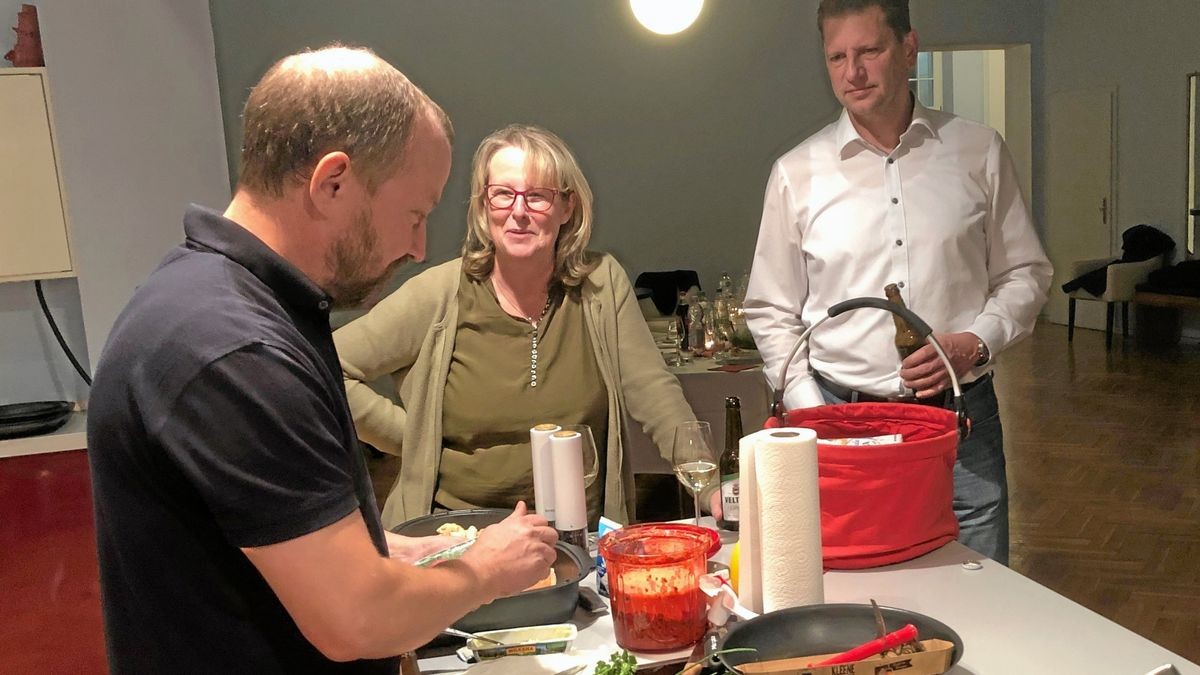Nordhäuser Geschäftsführer kochen gemeinsam