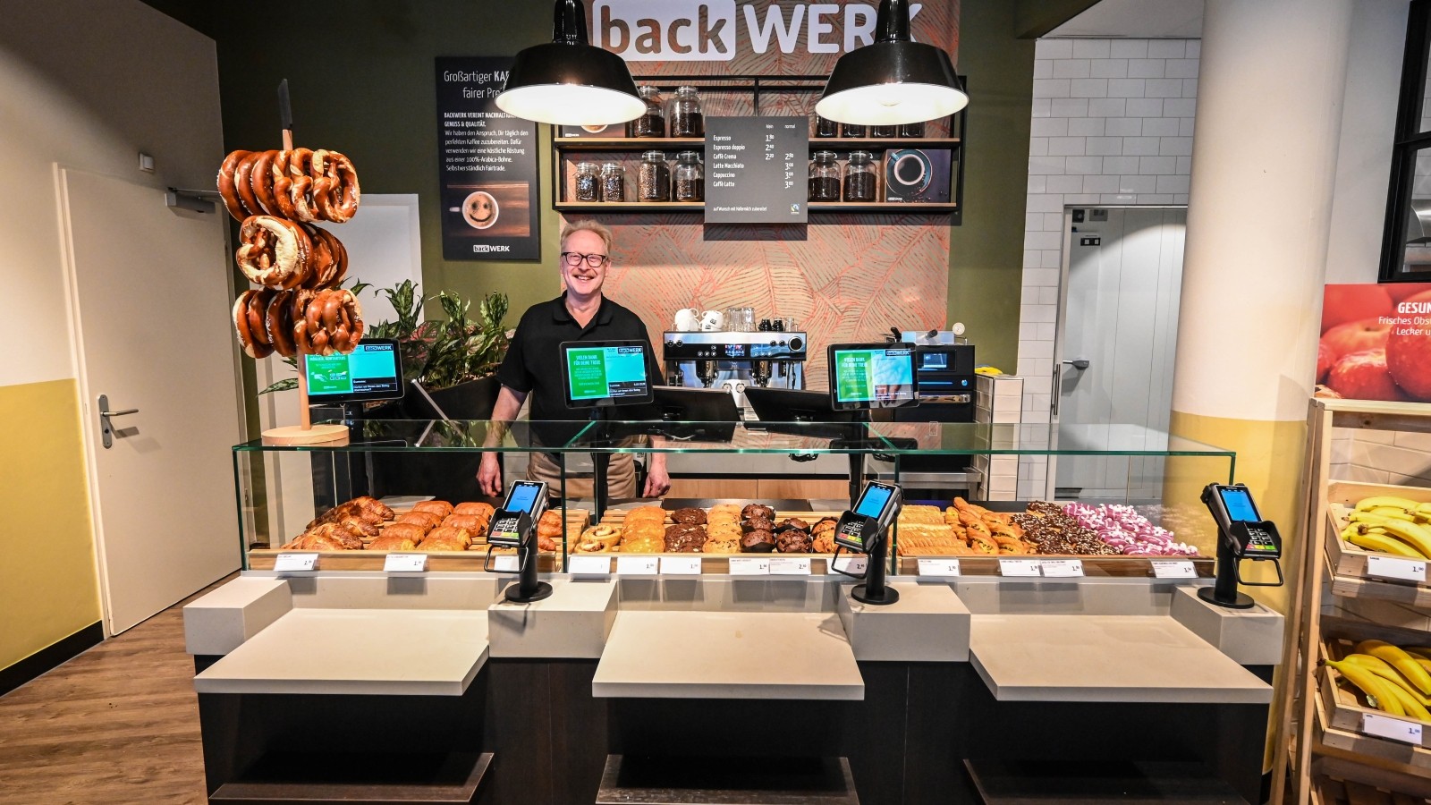 Eröffnung der neuen Backwerk-Filiale