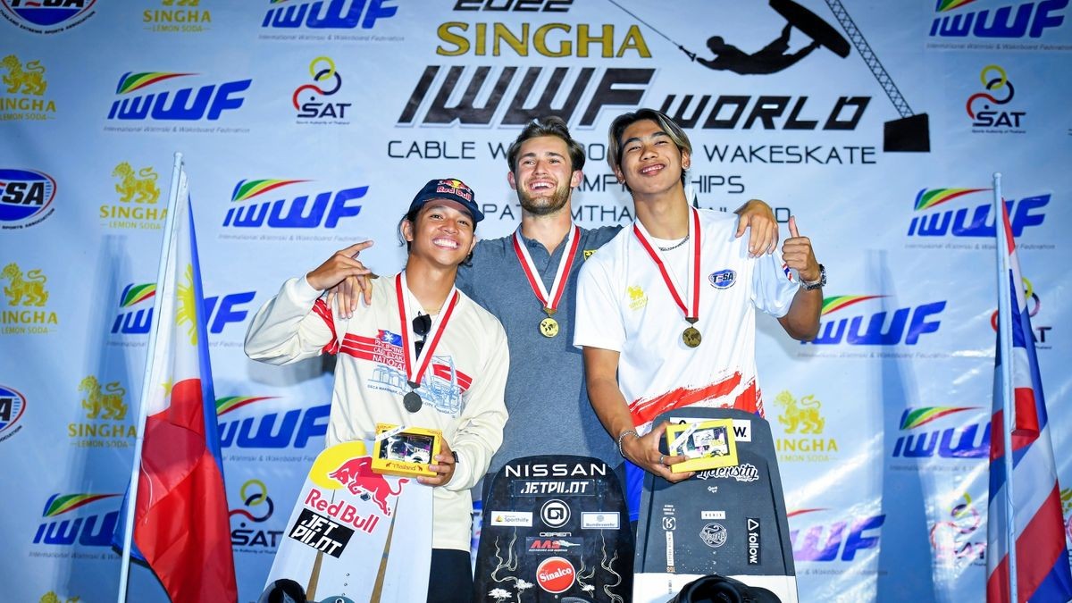 Der Duisburger Max Milde ist Wakeboard-Weltmeister