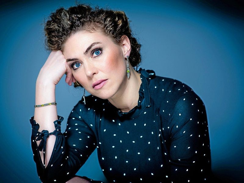 Sopranistin Annette Dasch gemeinsam mit der Philharmonie in Jena