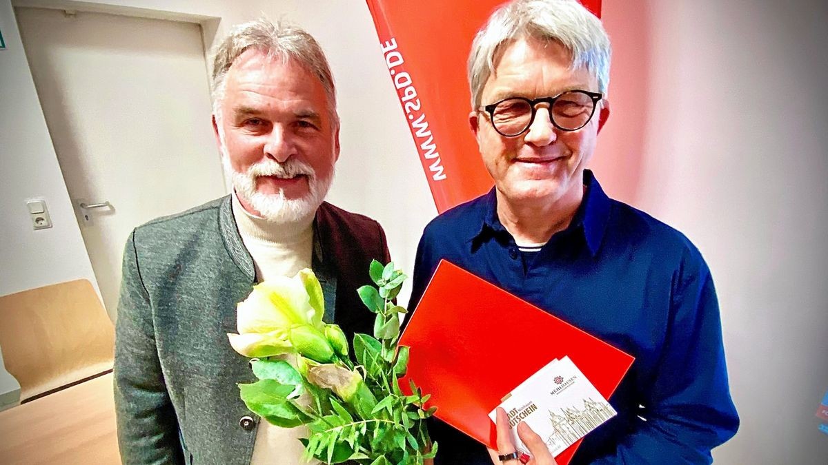 Unstrut-Hainich-Kreis: Landrat Harald Zanker für 30 Jahre in der SPD geehrt