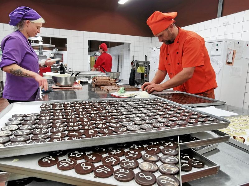 Weihnachtswerkstatt in der Chocolaterie in Oldisleben