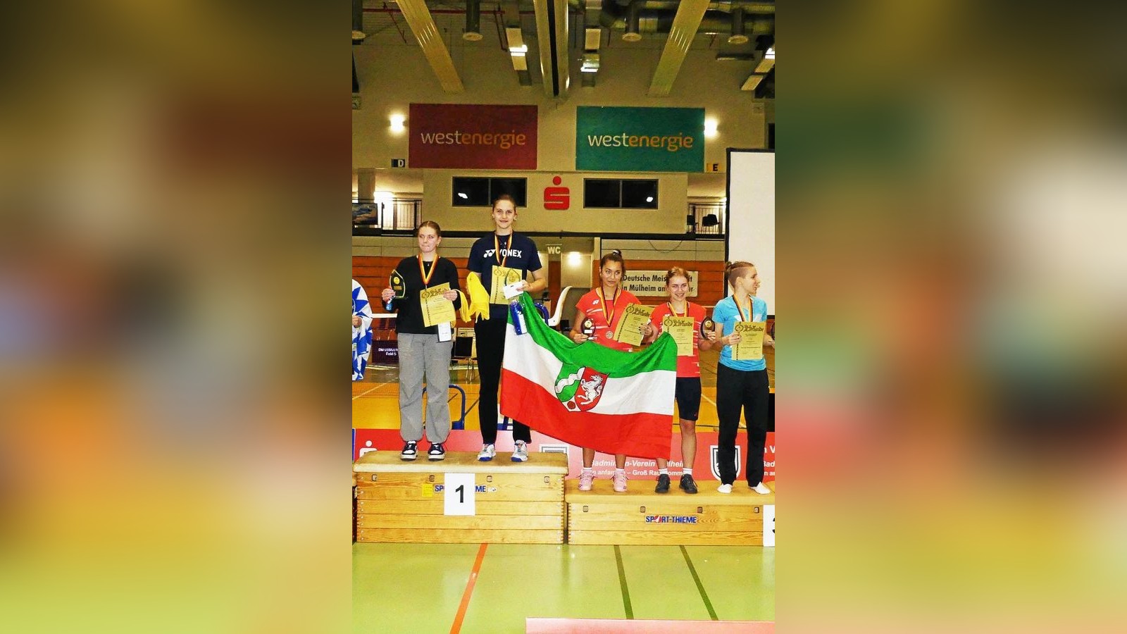 Mixed und Doppel: Zweimal DM-Gold für Nordlerin Marie Stern