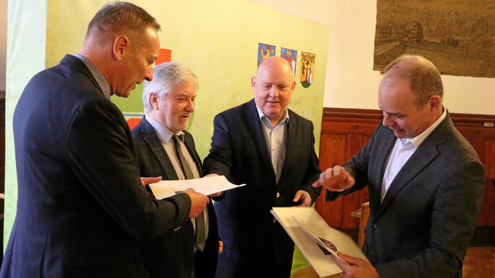 Startschuss für einen langen Weg in Pößneck, Neustadt und Triptis