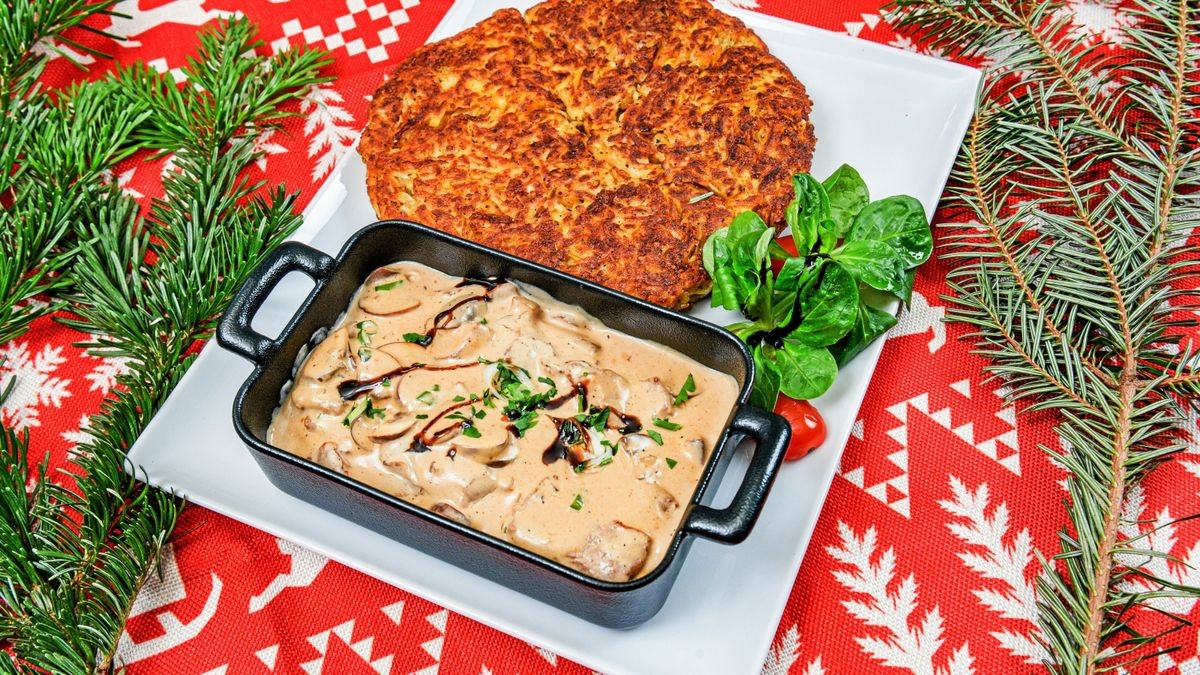 Geschnetzeltes bei der „Schwarzen Heidi“