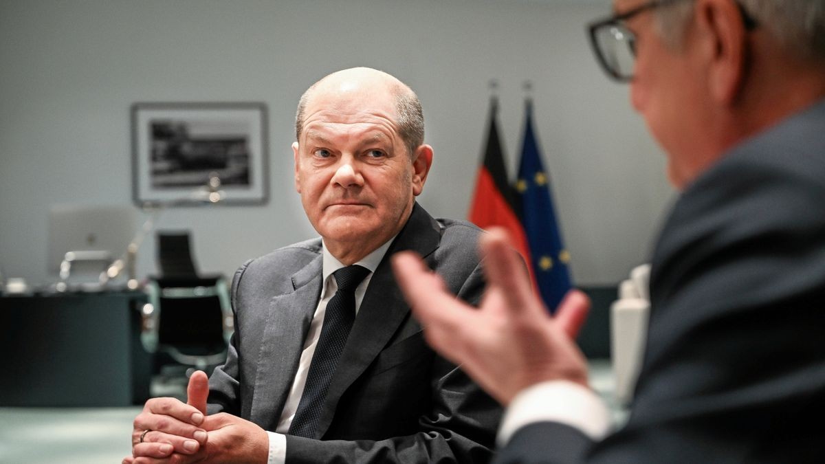 Olaf Scholz im Interview: "Werden nicht zu günstigen Preisen zurückkehren"