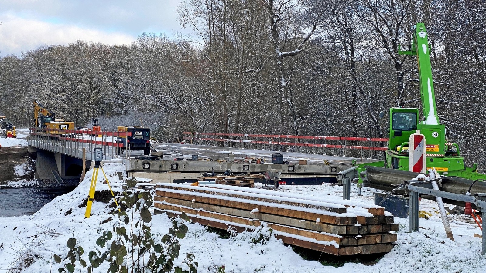 Baustelle Oderbrücke: Ab 16. Dezember wieder freie Fahrt auf B27