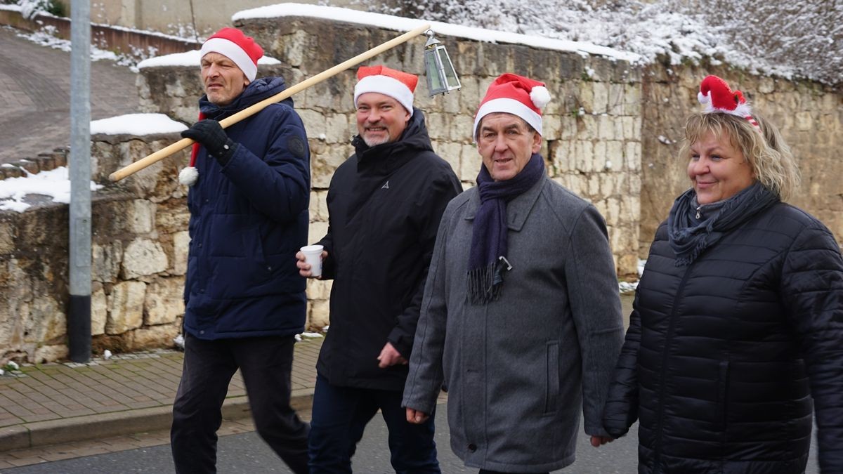 16. Weihnachtsmannlauf in Bilzingsleben