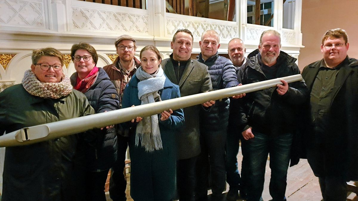 Pate für eine Orgelpfeife – in Wechmar ist das möglich
