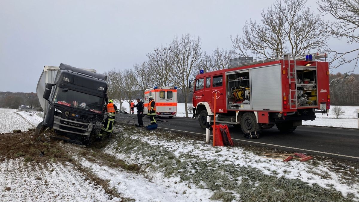 Tödlicher Unfall auf B 247