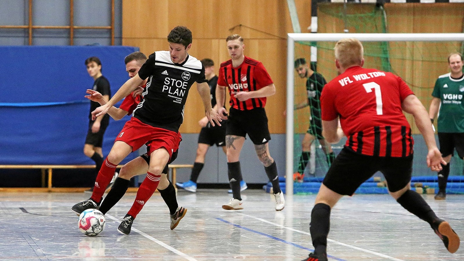 Kudlek: Wenig Hinrunden-Spielzeit, aber in der Halle dabei