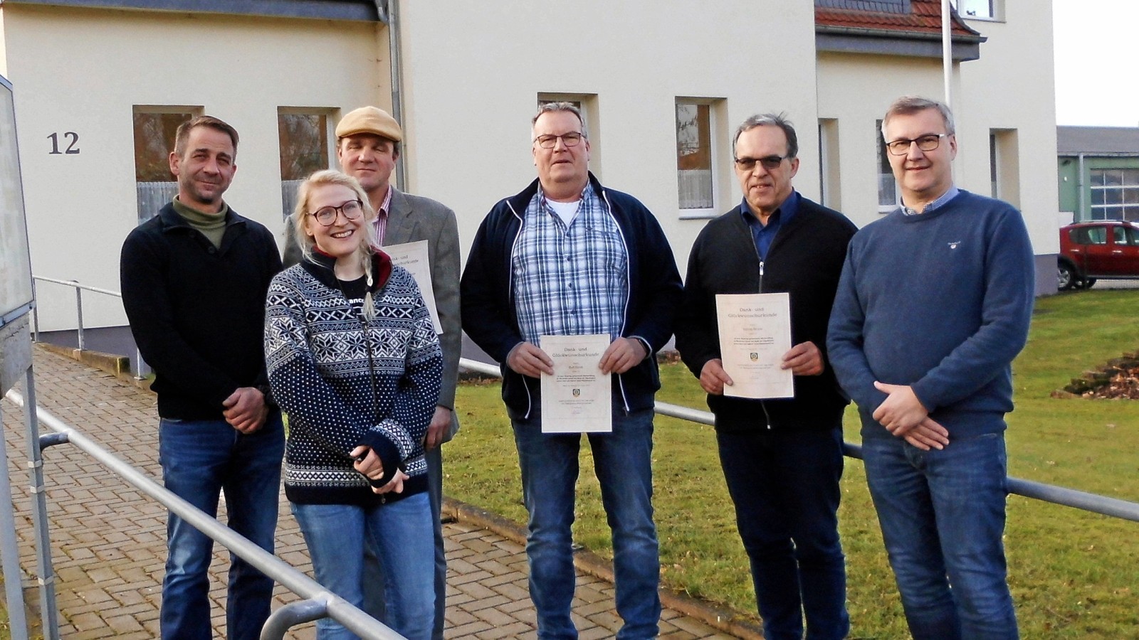 Samtgemeindeverwaltung Hattorf ehrt langjährige Mitarbeiter