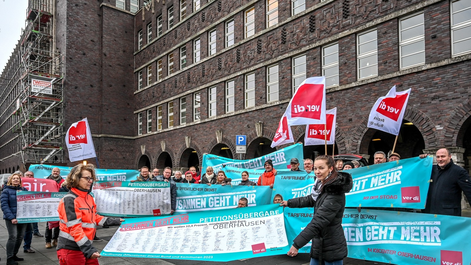 Öffentlicher Dienst: Verdi fordert 10,5 Prozent mehr Entgelt