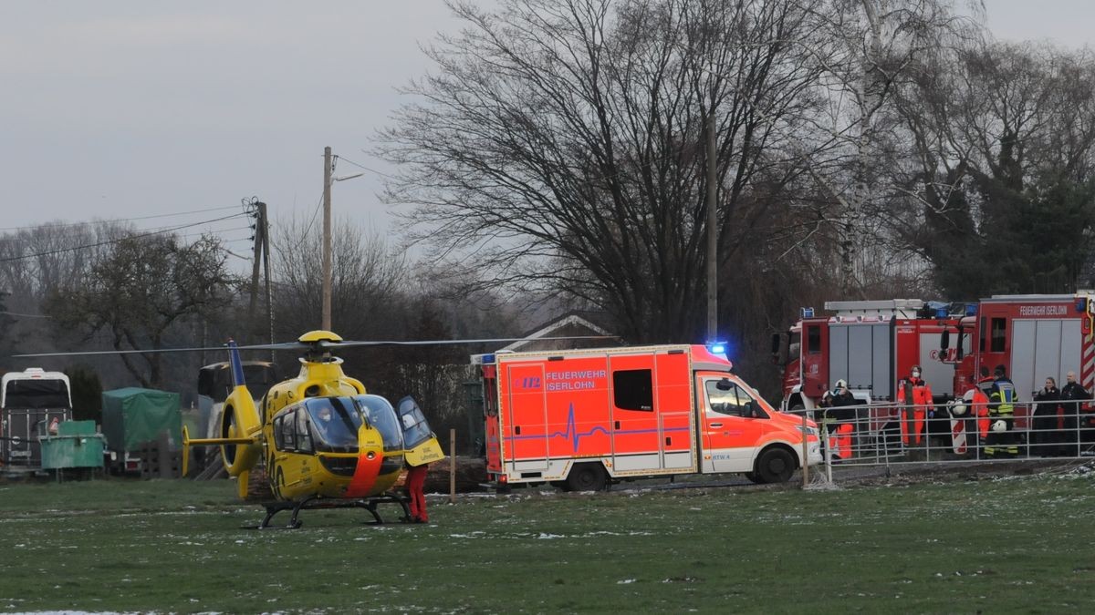 Iserlohn: Amt für Arbeitsschutz ermittelt nach Hof-Unfall