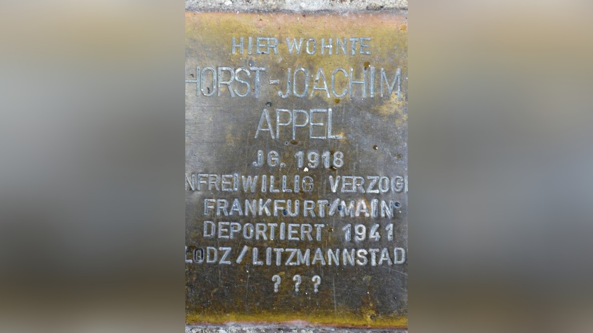 Gedenken an die Eisenacher Opfer des Holocaust