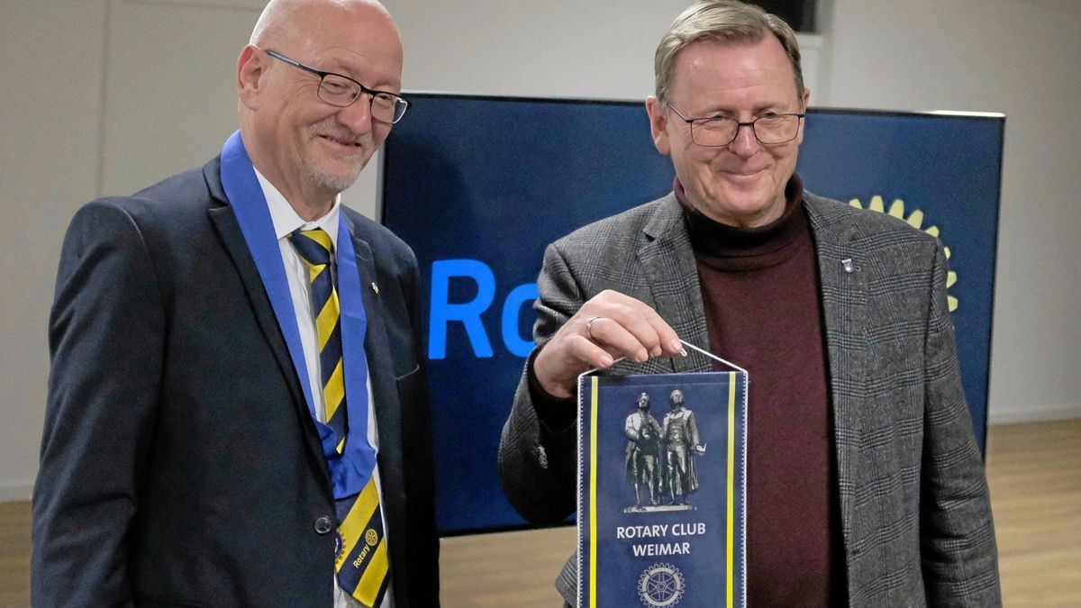 Weimarer Rotarier feiern 30-Jähriges