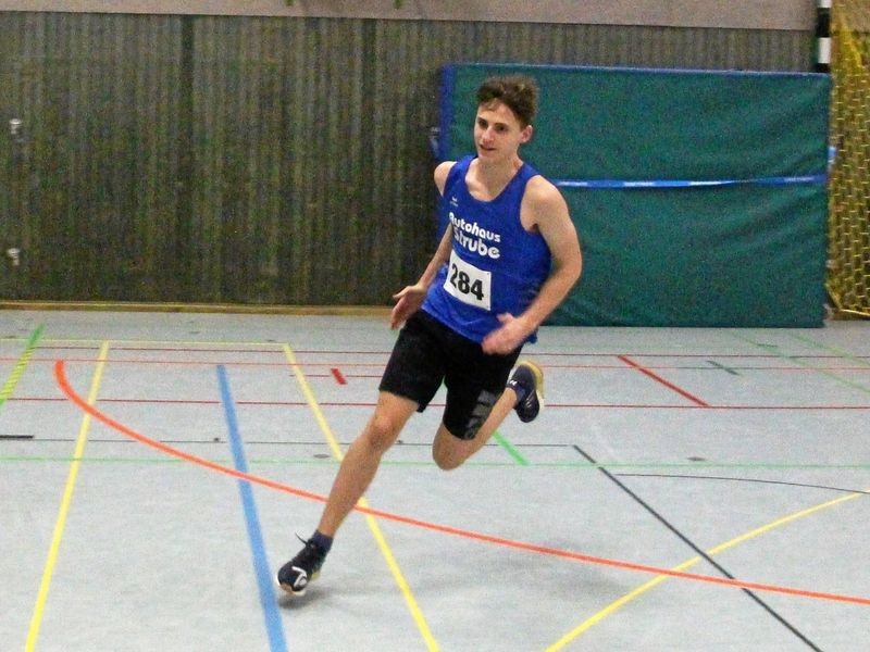 Nikolas Raeth vom SV Union Salzgitter überzeugt in der Halle