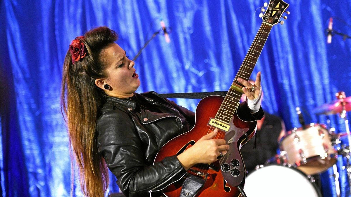 Ghalia Volt bietet Bluesrock im Sömmerdaer Piano