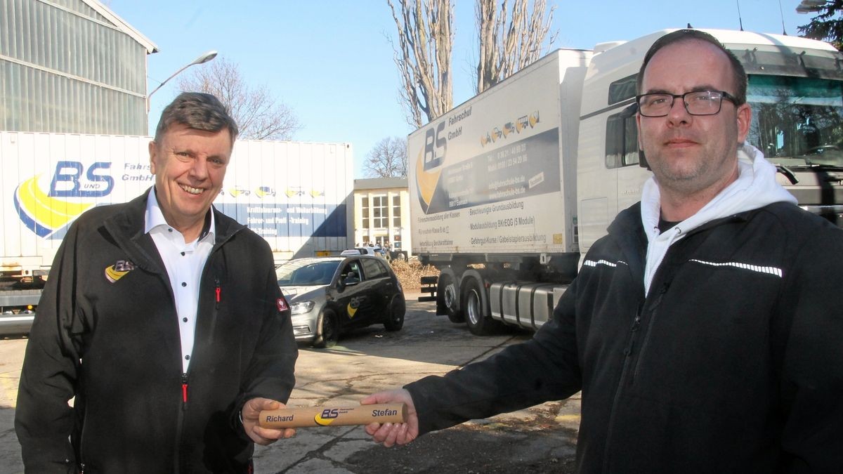 Richard Schwender schaltet einen Gang zurück