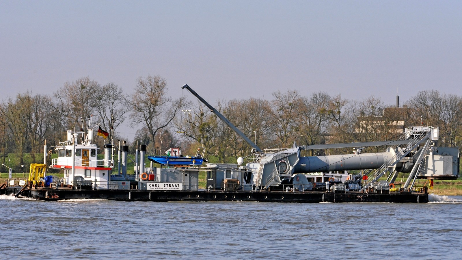 Prozess um die Zukunft des Duisburger Schiffs „Carl Straat“