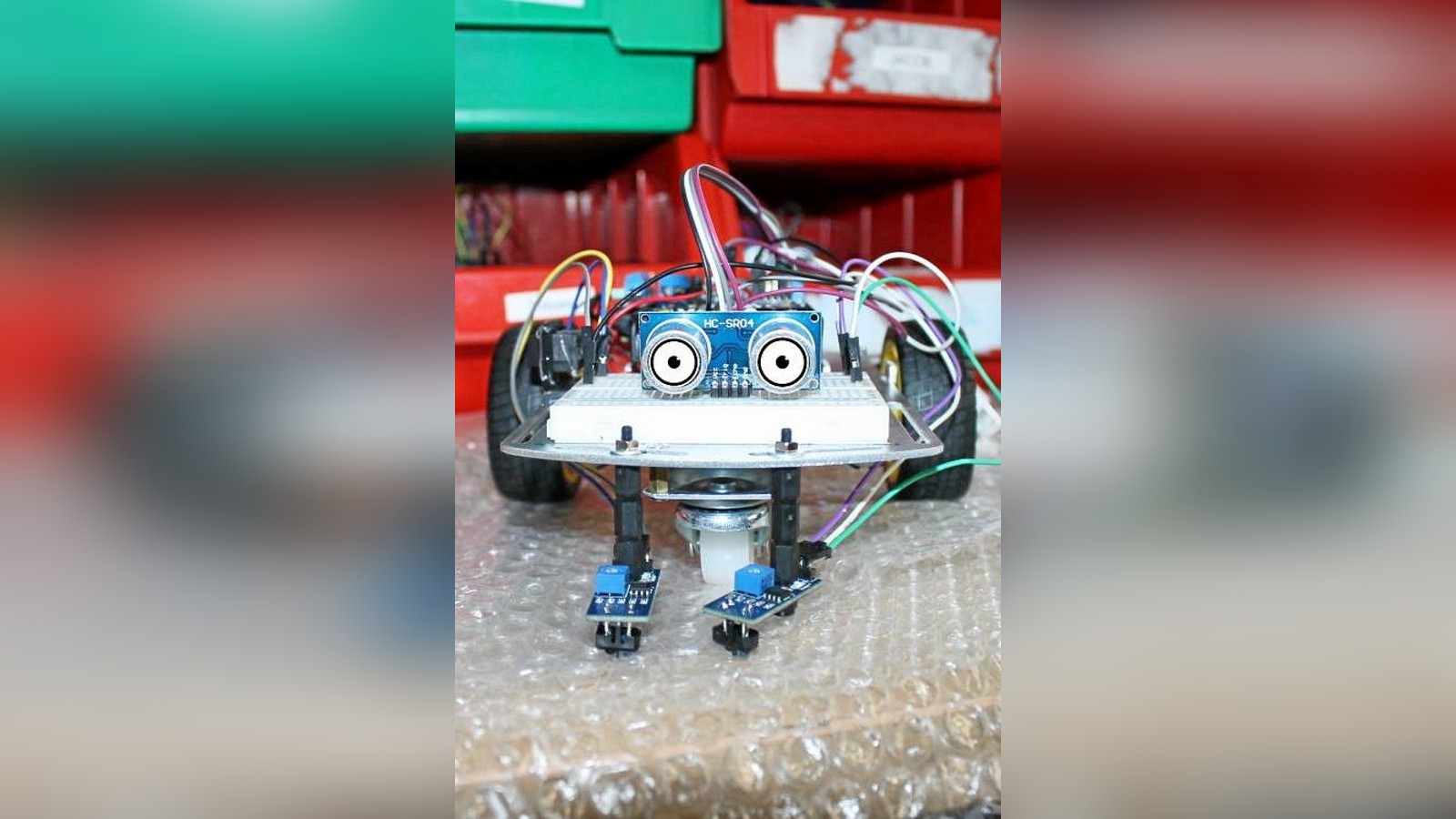 5. Robotik-AG: Welcher Roboter fährt am Schnellsten?