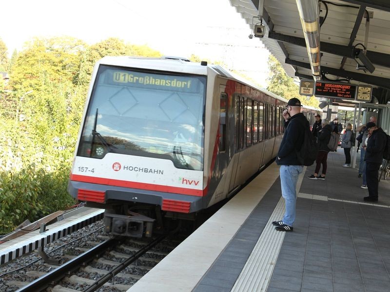 HVV: Wichtige U-Bahn-Linie seit Freitag für zehn Tage gesperrt