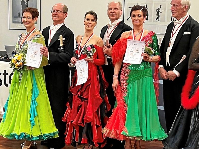 Gaby und Bernd Lörchner tanzen zum Vizetitel