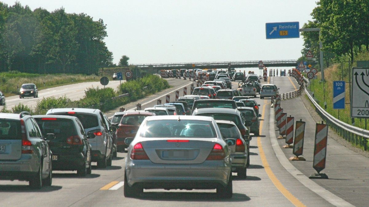 Stau A1 in Hamburg: Hier wird es am Sonntag eng für Autofahrer