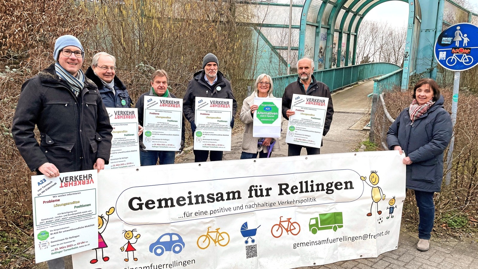 A23: Rellingen auf der Suche nach Alternativen zum Ausbau der A23