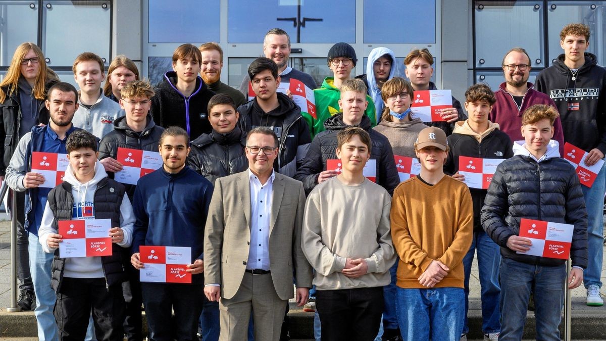 Sparkasse ehrt erfolgreiche Herner Nachwuchsbörsianer