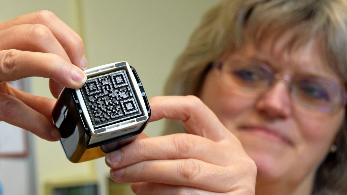 Code-Stempel hilft beim digitalen Posteingang in Ohrdruf