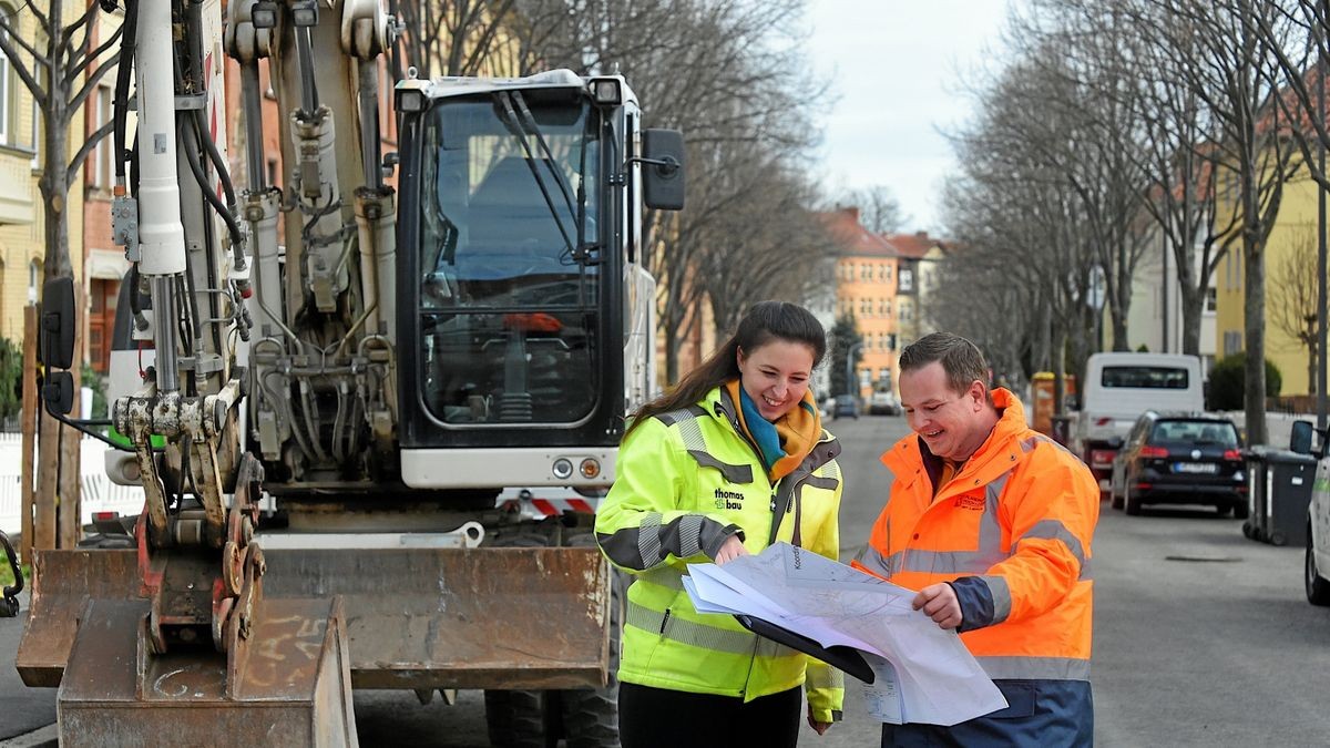 Erfurter Gutenbergstraße bekommt nun neuen Gehweg